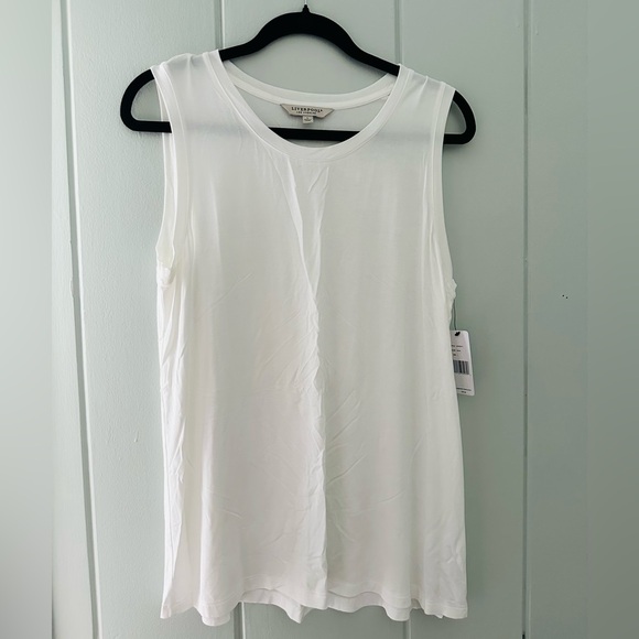 Liverpool | Tops | Nwt Liverpool Classic White Tank Top L | Poshmark